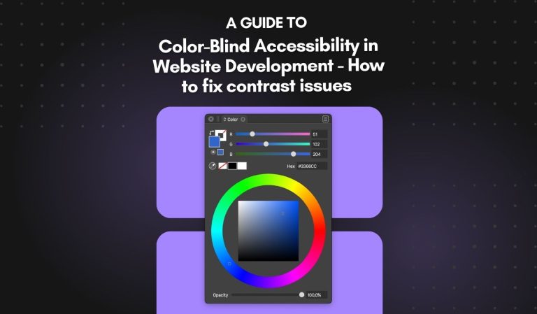A Guide to Color-Blind Accessibility in Website Development – How to Fix Contrast Issues? - We ...